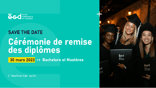 Cérémonie de remise des diplômes Bachelor 3 de l'ESD | ESD Link Cérémonie de remise des diplômes Bachelor 3 de l'ESD | ESD Link